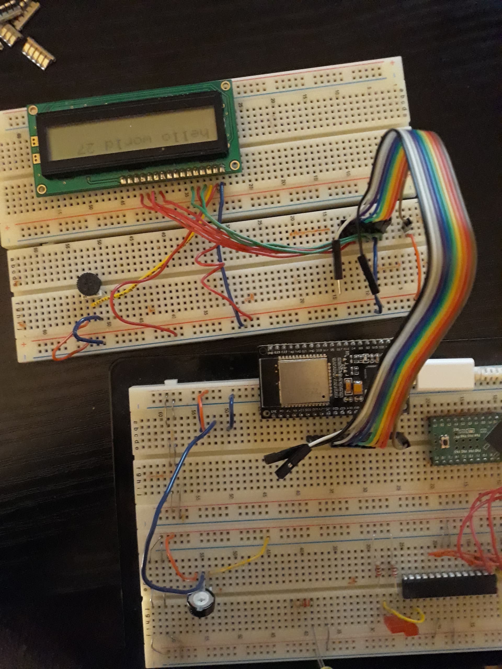 Mystère ESP32 et Breadboard - Page 2 - Le bar - Arduino Forum