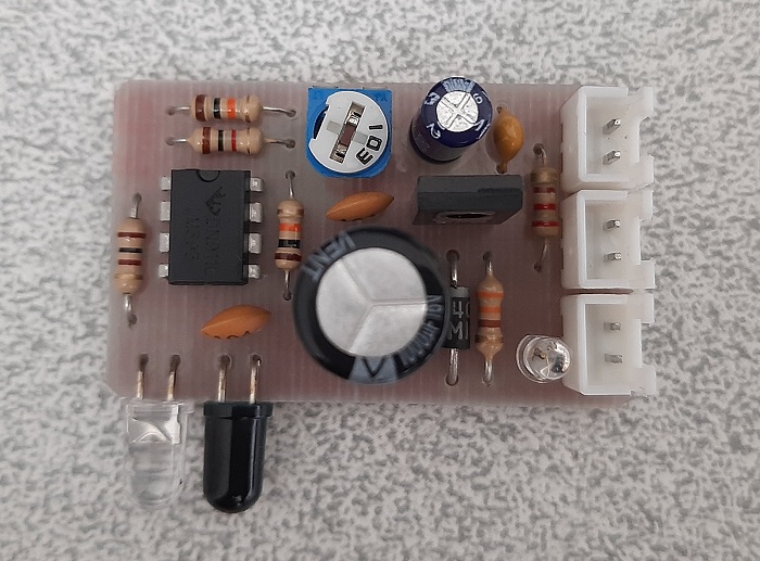 DIY Non Contact Hand Sanitizer Dispenser, without an Arduino or a MCU ...