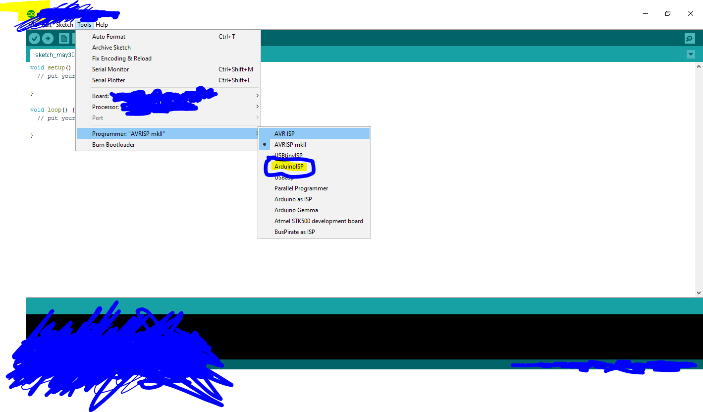 How Use Arduinodue As Isp How Use Arduinodue As Controller 3rd Party 0880