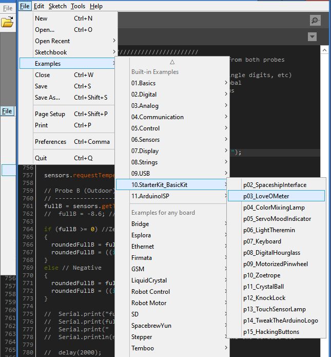 Arduino project #3 (love-o-meter)- no LED lights - General Guidance ...