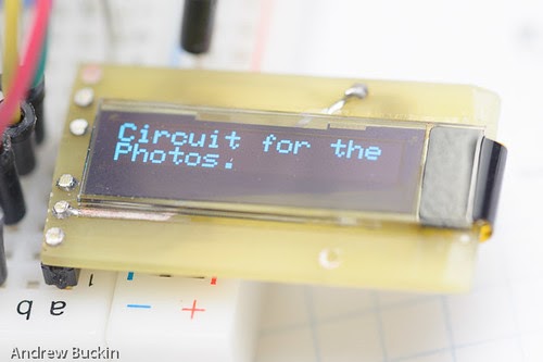 my OLED 96x16 Arduino shield I2C - Displays - Arduino Forum