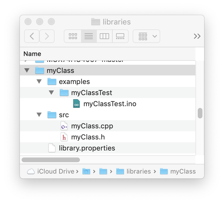 myClass.h: No such file or directory - Programming - Arduino Forum