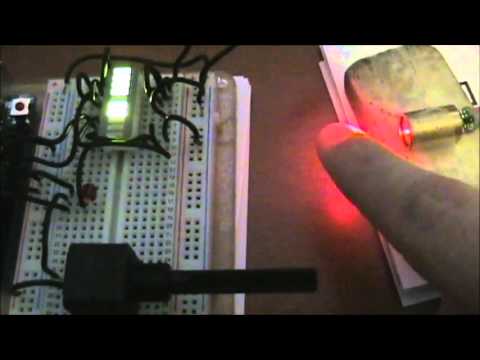 Detecting red laser with an IR receiver/photodiode? - General ...