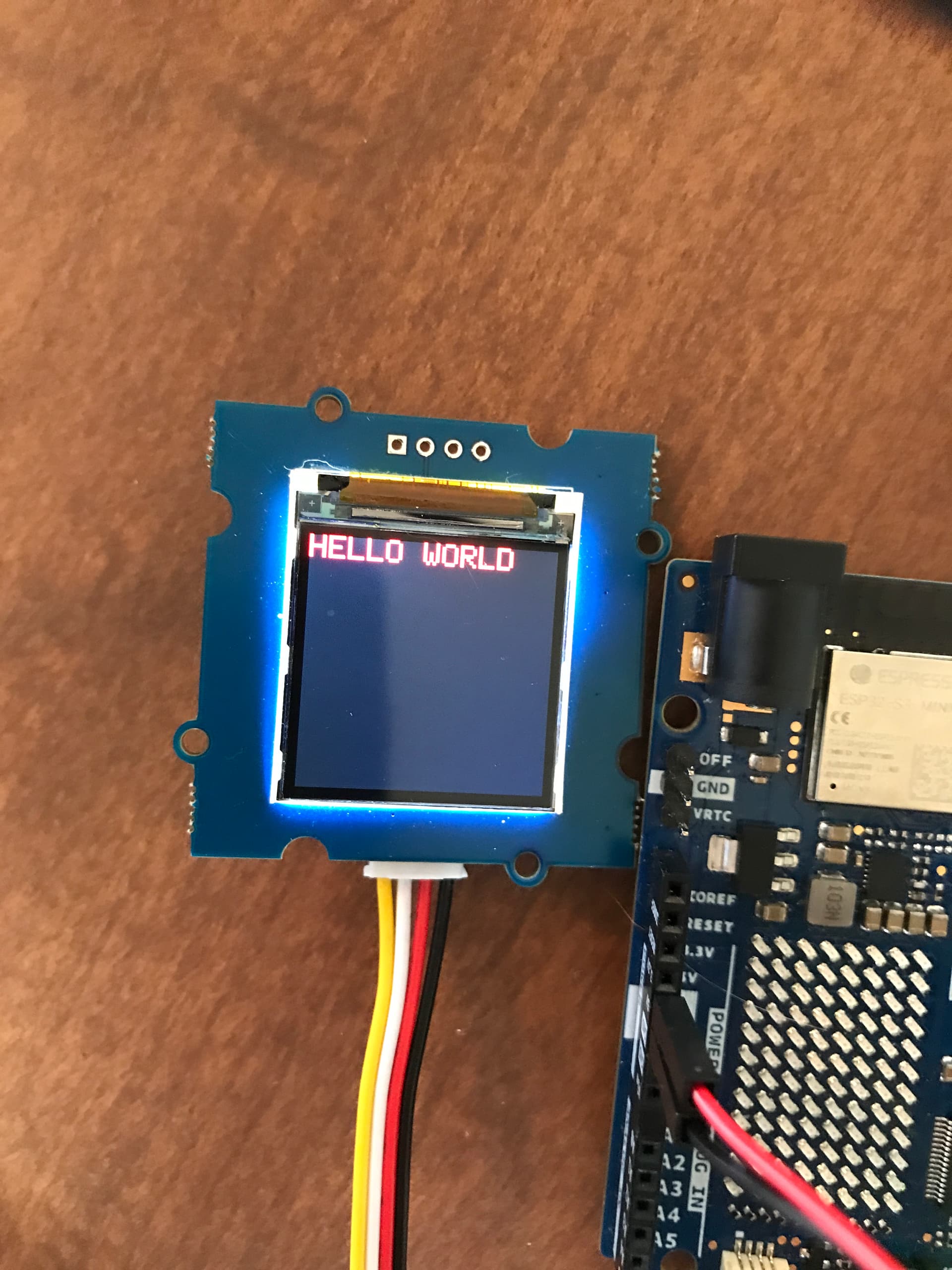 Can't get code to work with Grove 240x240 RGB OLED - Displays - Arduino Forum