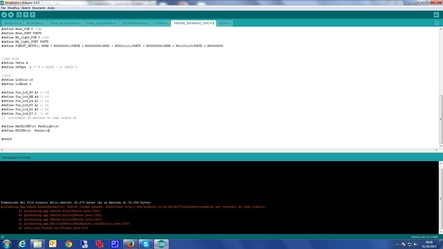 Open ArdBir Mega :controller alternativo per cloni Braumeister(Brauduino branch) - Page 30 ...
