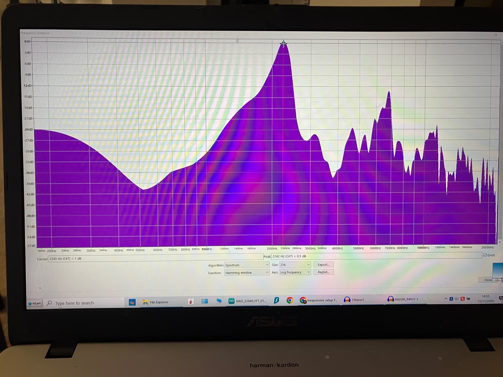 ArduinoFFT - high-pass filtering via coding and a separate ...