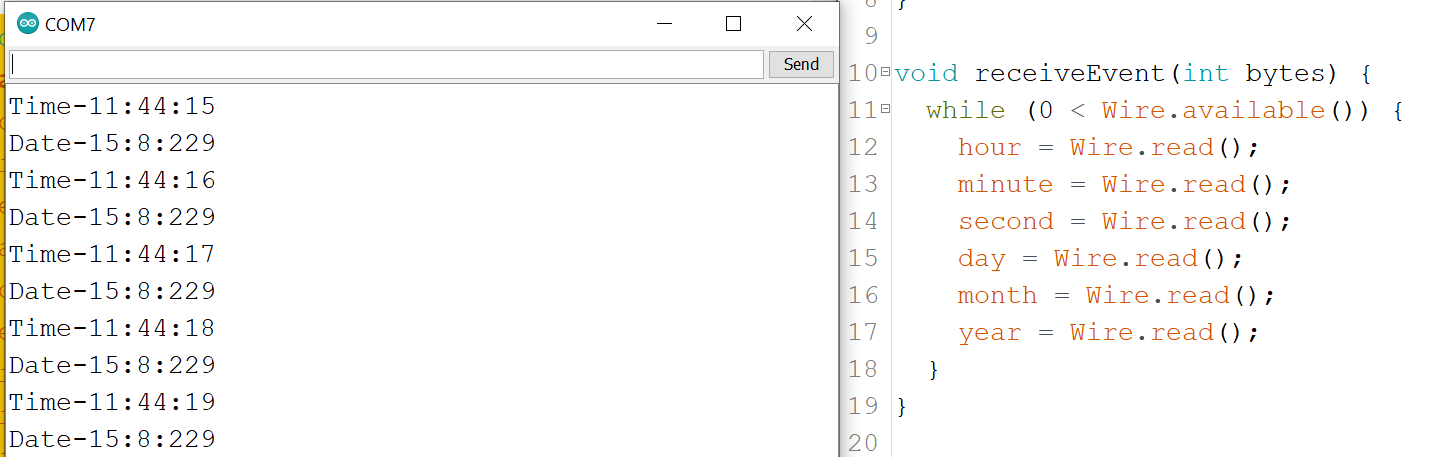 Problem with i2c communication and ds1307 RTC - Programming - Arduino Forum