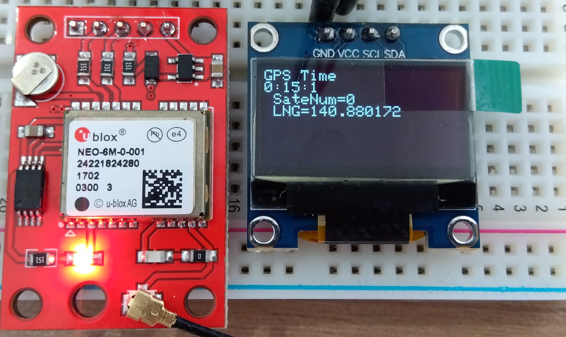 NEO-6M GPS data problem with OLED(SSD1306) - Displays - Arduino Forum