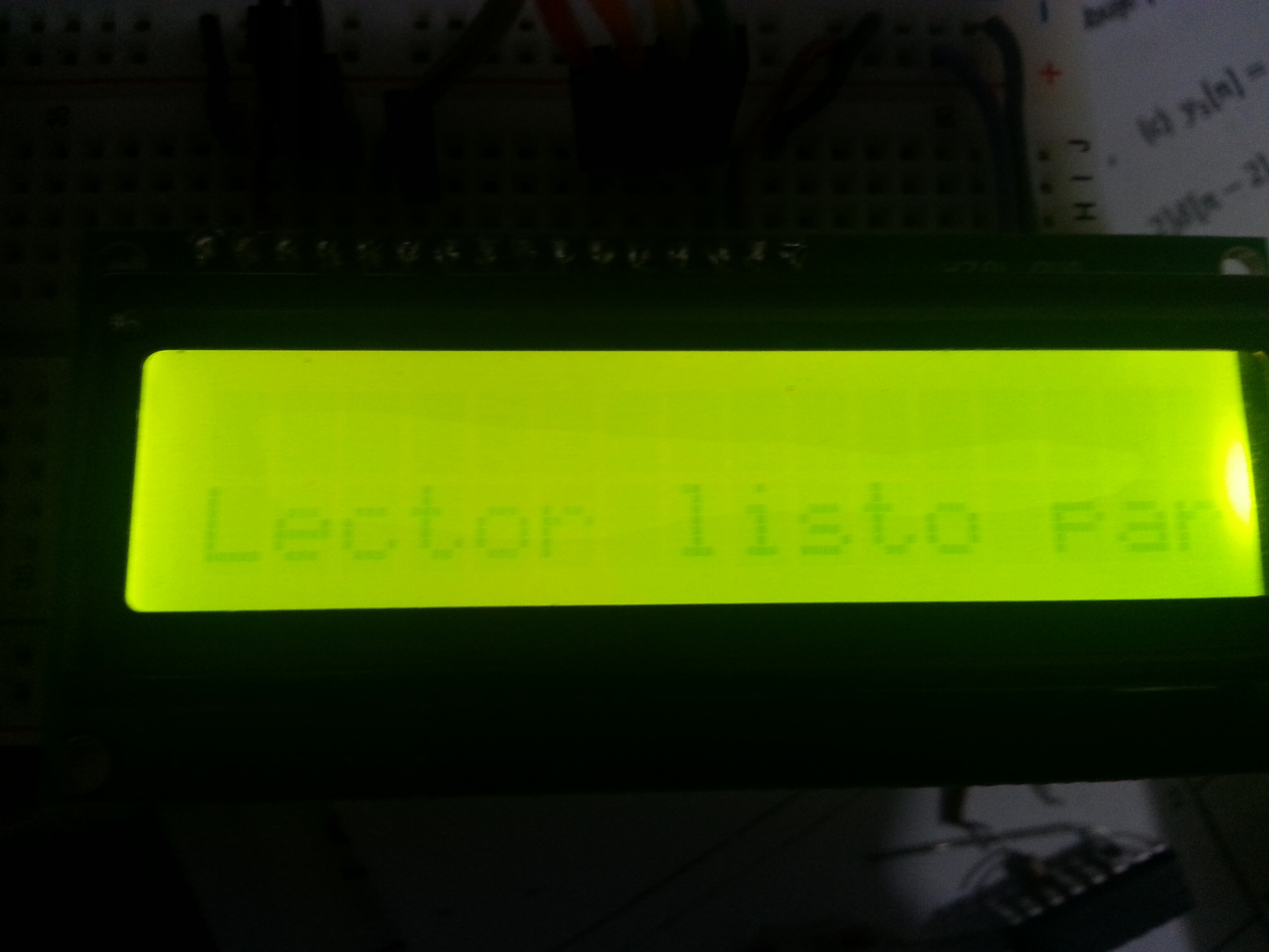 Problemas con LCD para mostrar texto - Hardware - Arduino Forum