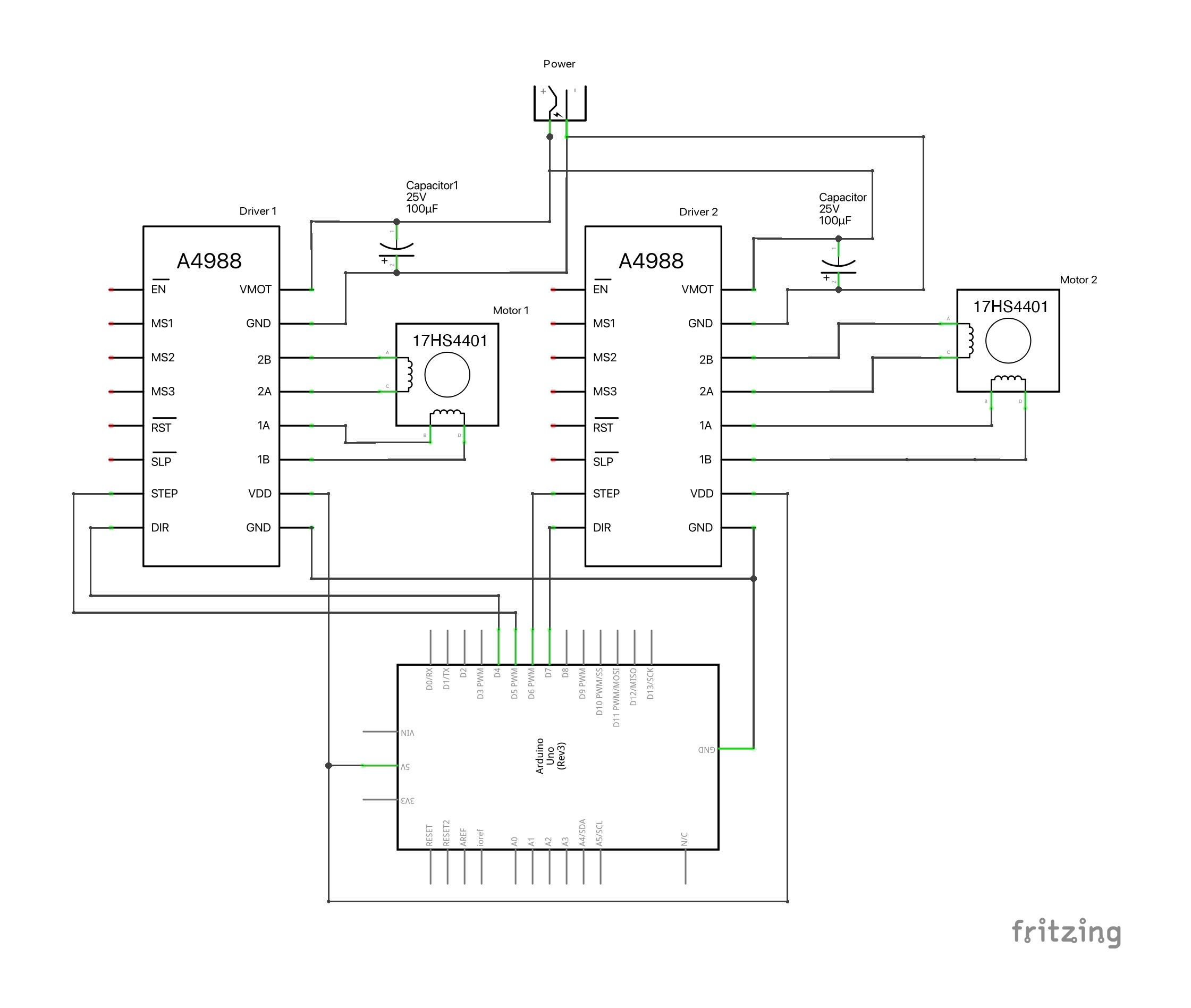 Multiple Stepper Motors: General Inquiry - General Electronics ... Multiple Stepper Motors: General Inquiry - General Electronics ...