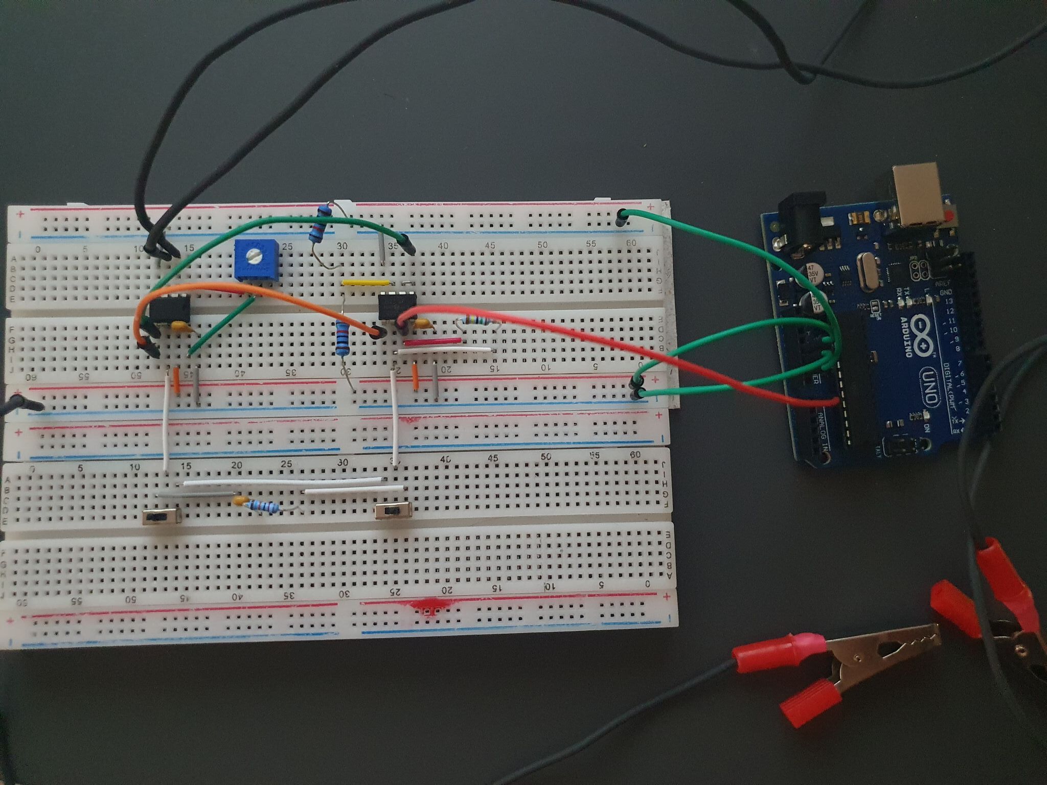 Noise problem when I try to get a waveform of my ECG. - Project ...