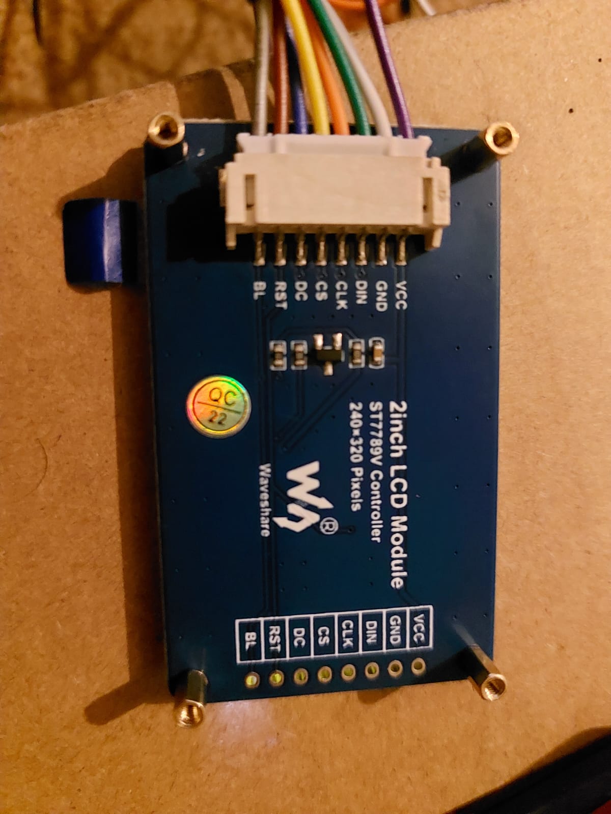 Fallo de comunicacion ST7789V - Español - Arduino Forum