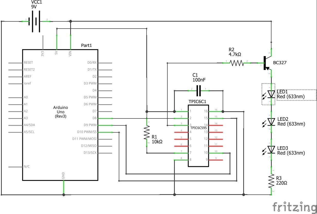 Leds not fully off - LEDs and Multiplexing - Arduino Forum