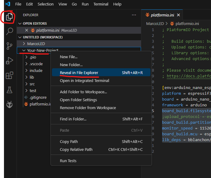 How-to: Upload files to SPIFFS with platformio (windows) - Nano ESP32 - Arduino Forum