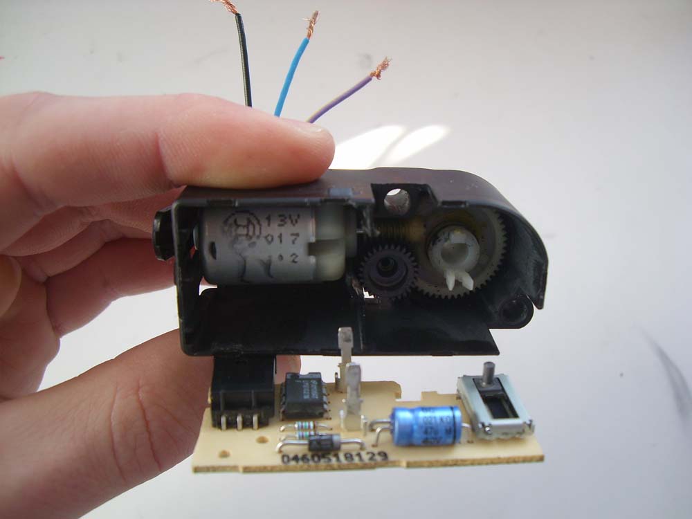 Dc motor control with optical encoder (head light adjuster) - General ...