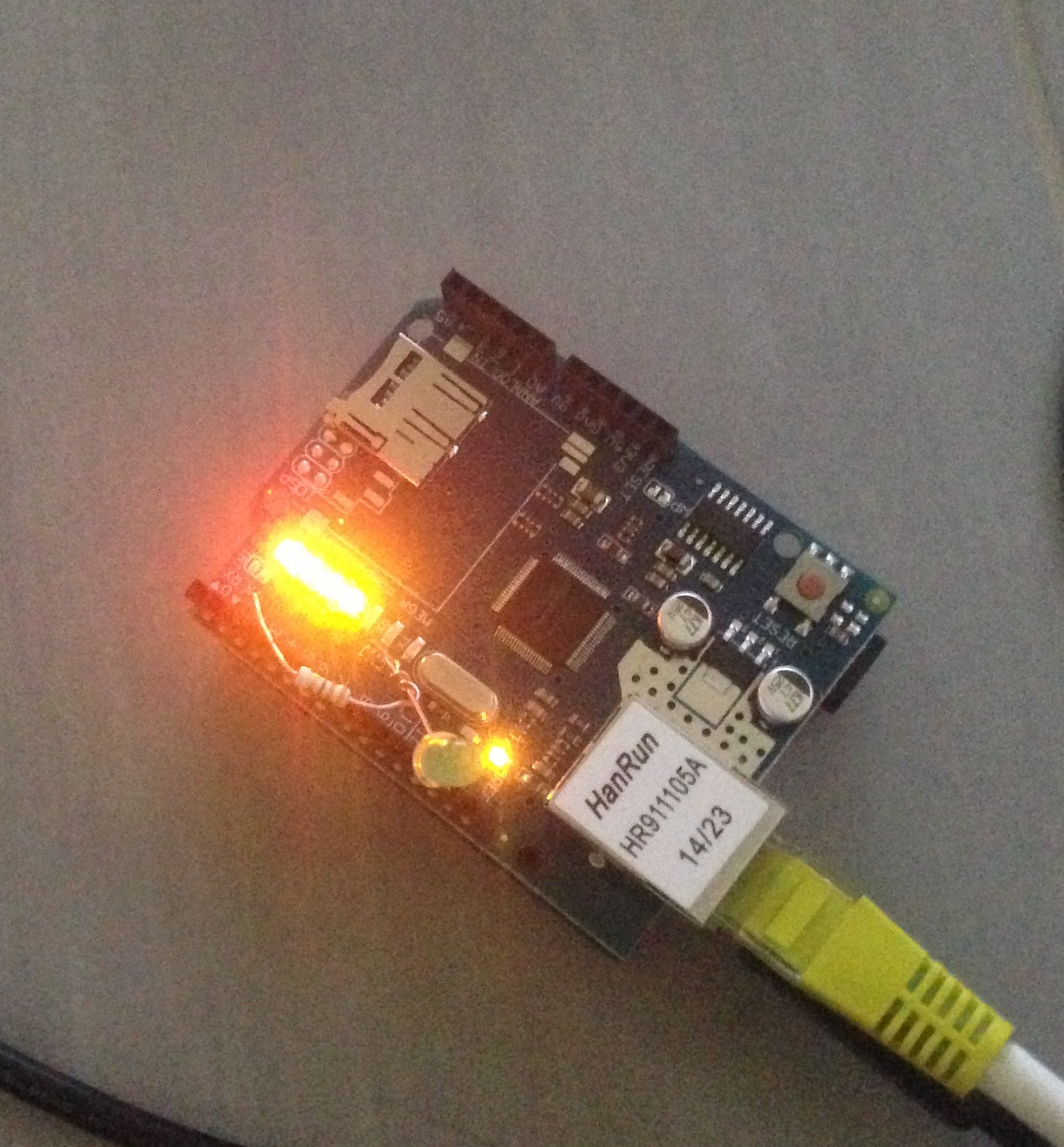 probleme shield ethernet hanrun - Français - Arduino Forum