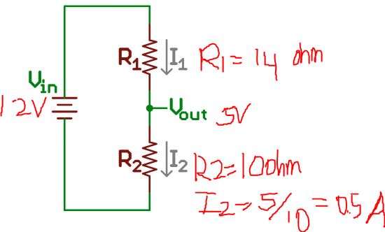 Voltage divider - General Electronics - Arduino Forum