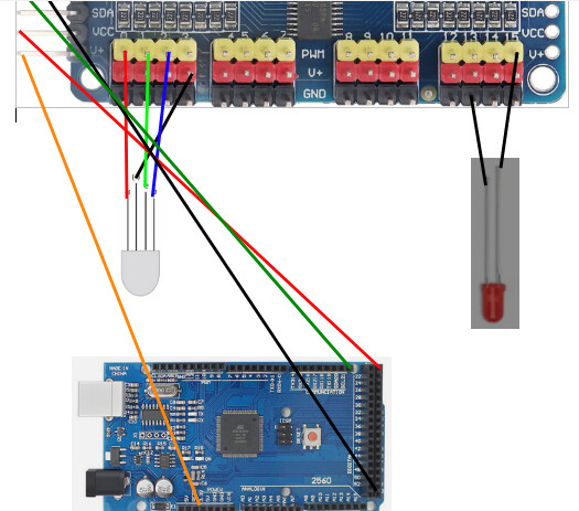Pca9685 Led Servo Controller Module Doesnt Work Programming