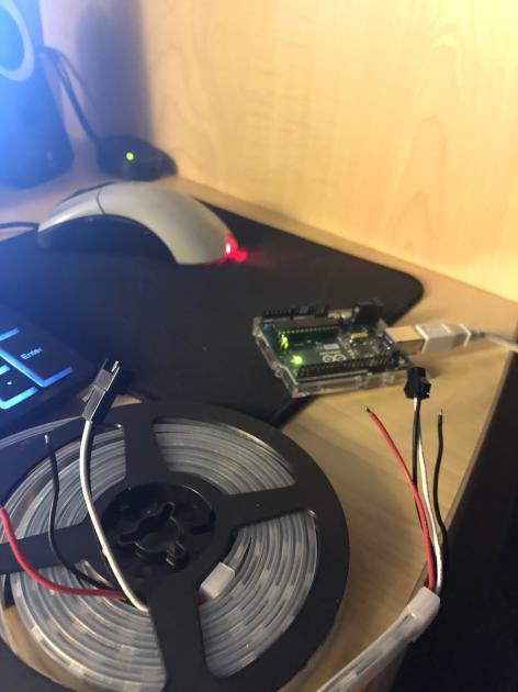 Need schematic for connecting specific Arduino Neopixel strand to an Uno - LEDs and Multiplexing ...