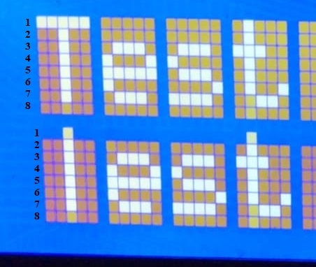 Lcd display not showing top row of pixels on bottom line - Displays ...