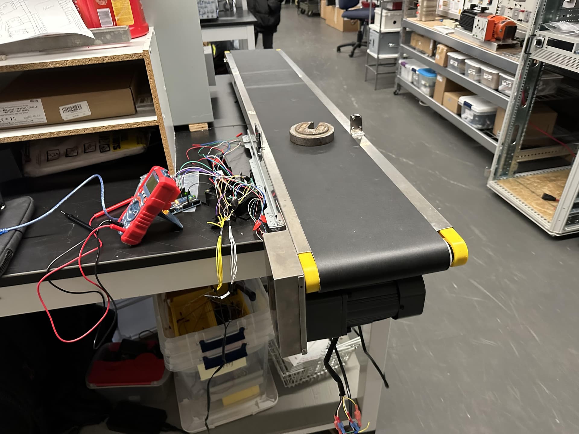 Trying to configure 4, 4-wire load cells (HX711) on the bottom of a conveyor - General Guidance ...