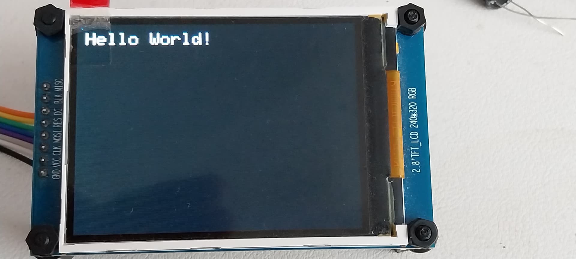 Tft Display zeigt eigenartiges Verhalten - Deutsch - Arduino Forum