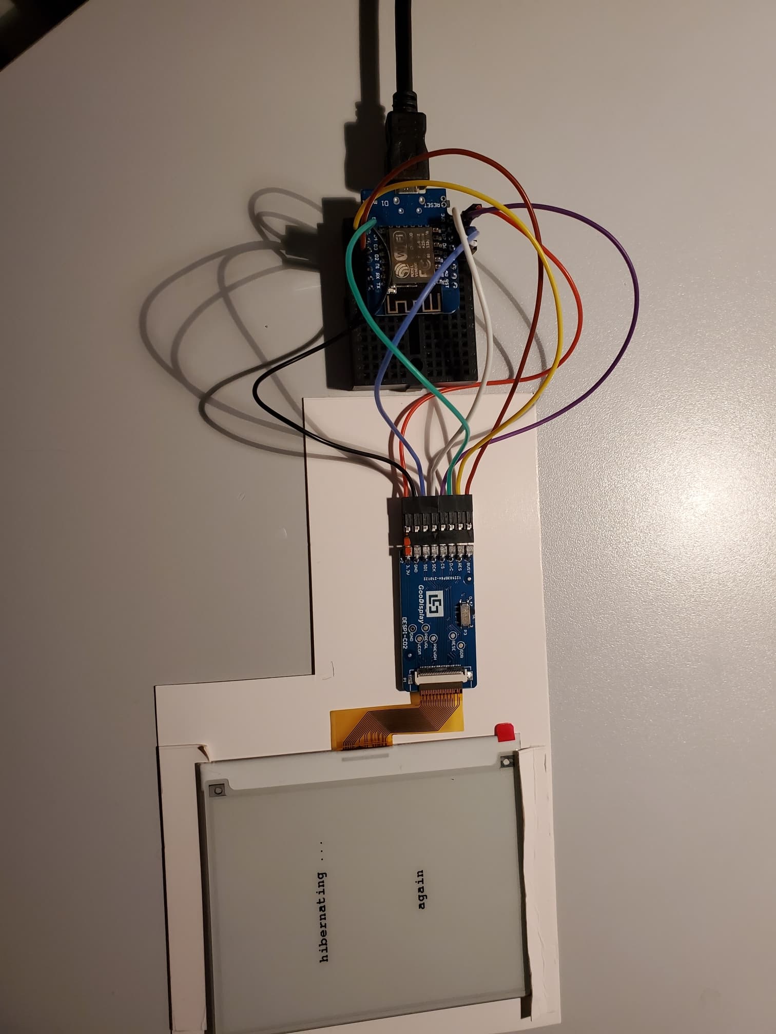 Odd flickering using GxEPD2 and 4.2" Good Display - Displays - Arduino Forum