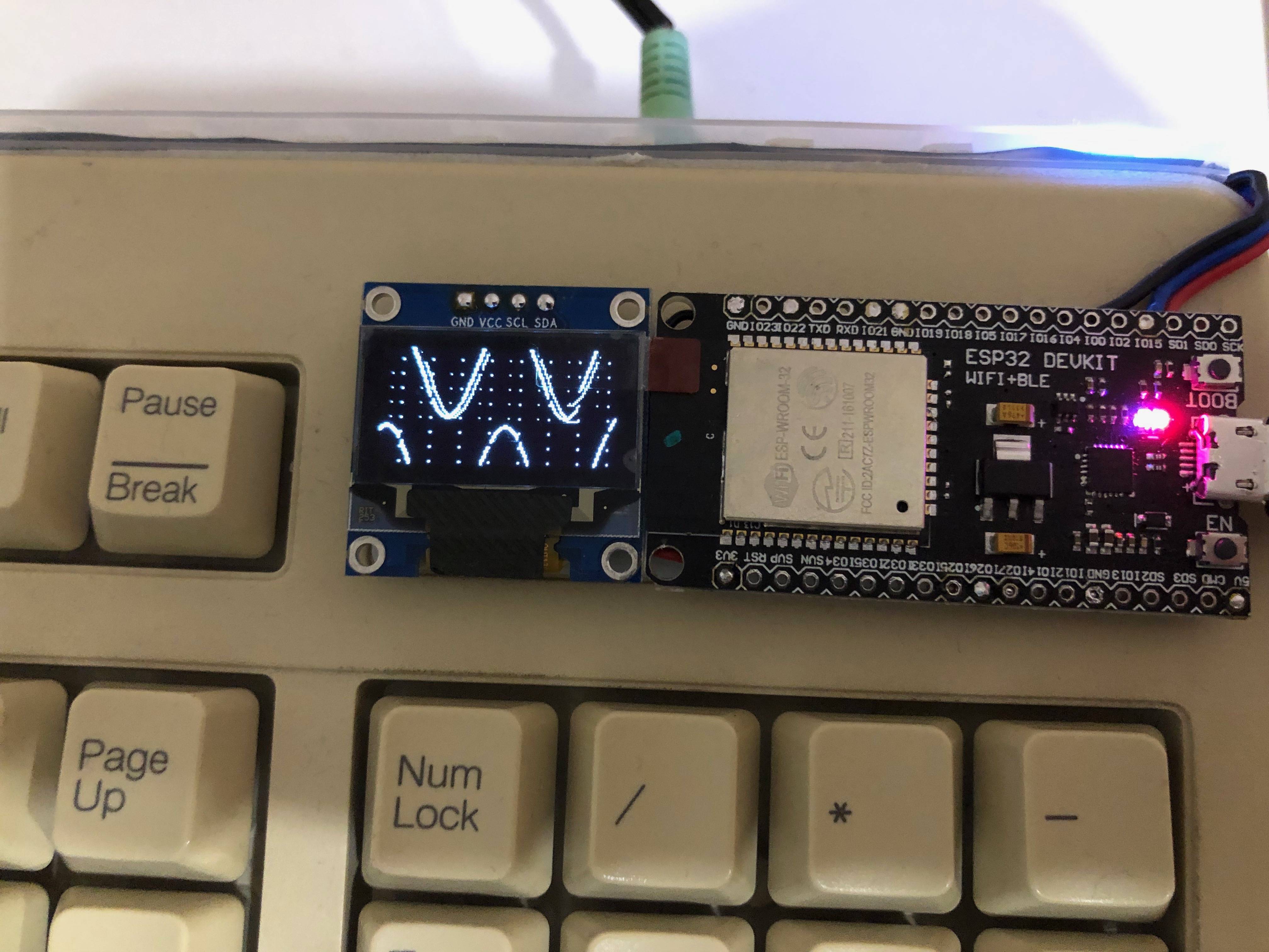 ESP32 problem - updating SSD1306 on second core - Programming - Arduino Forum
