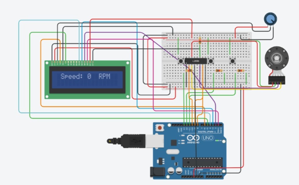 PLS HELP : error in the project of Control speed of stepper motor with buttons - Programming ...