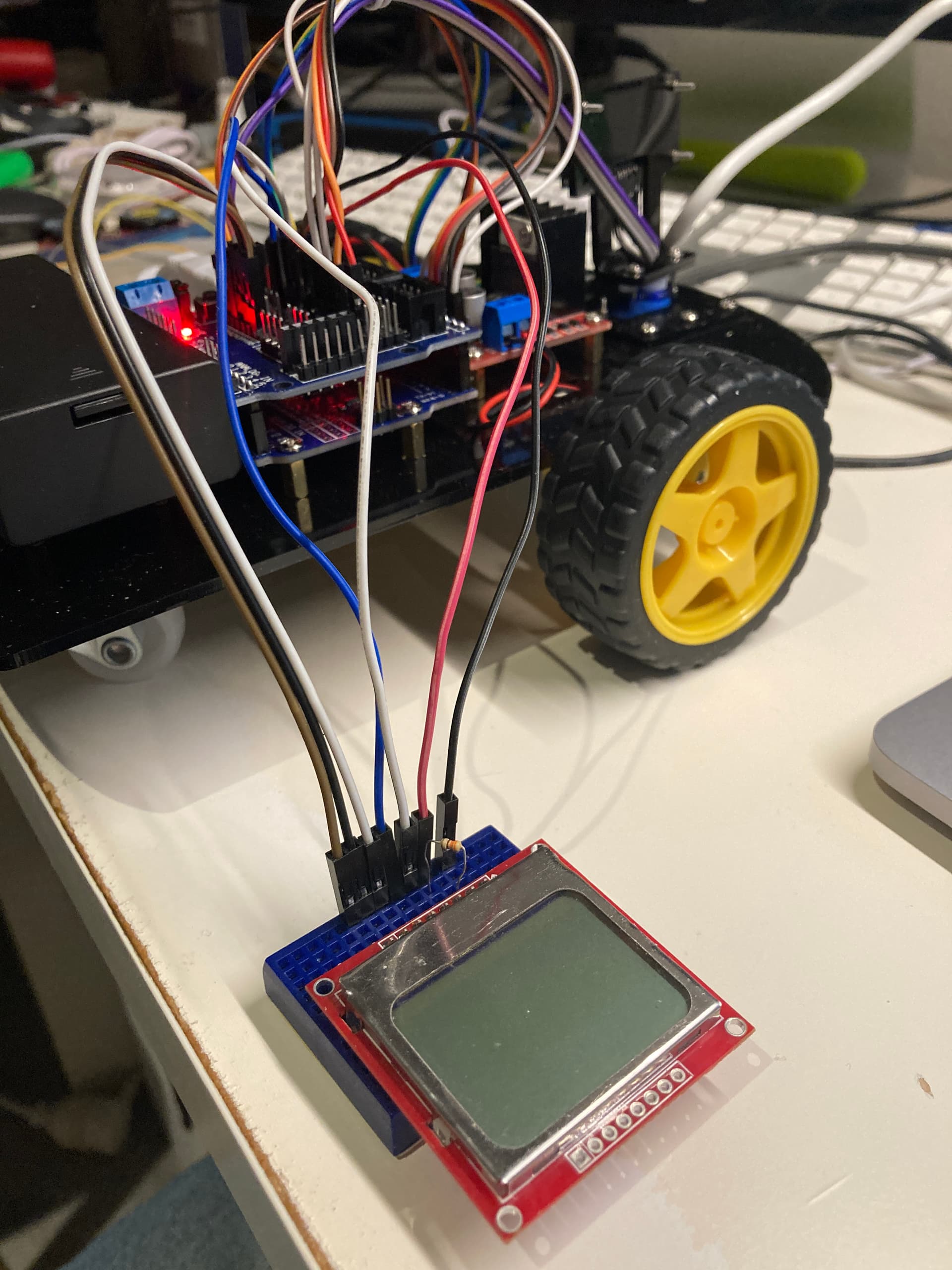 Nokia 5110 LCD on OWL Avoidance KIT - Displays - Arduino Forum