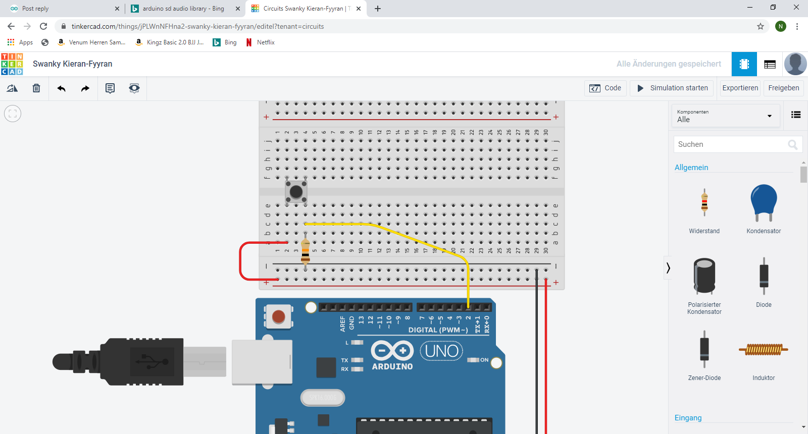 Problem With Audio Tmrpcm General Guidance Arduino Forum