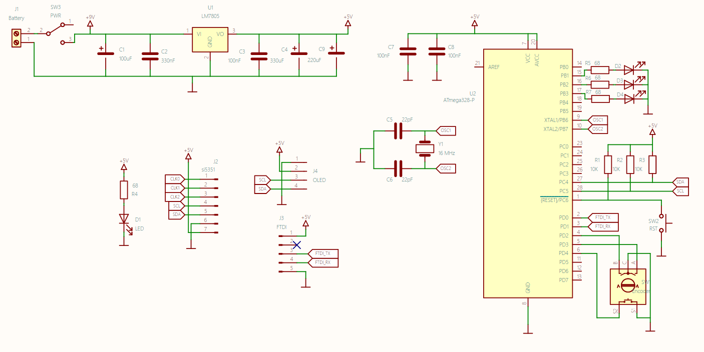Oled Display Doesnt Work With Standalone Atmega328pu Displays 3969