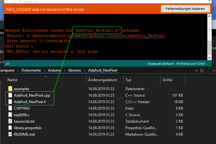 Cannot Find Library But It Is Properly Installed Ide 1x Arduino Forum