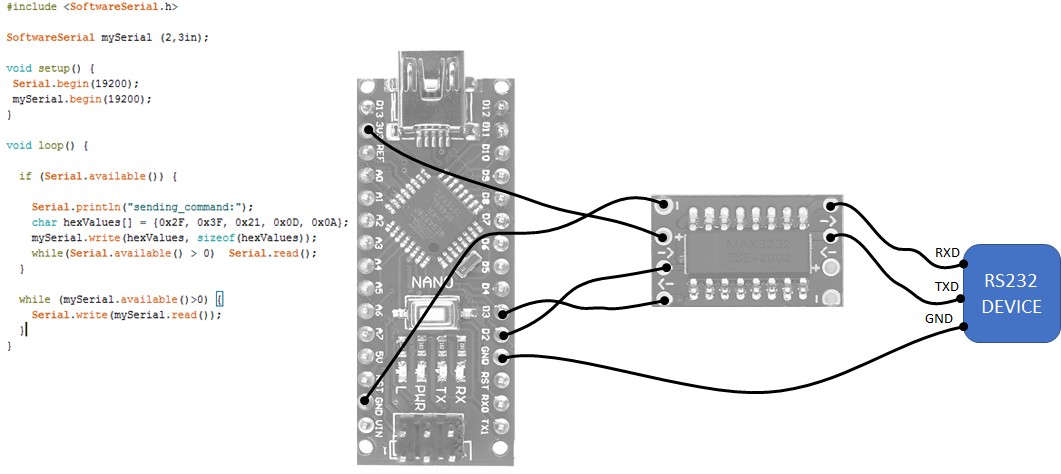 Arduino Nano And Max3232 General Guidance Arduino Forum