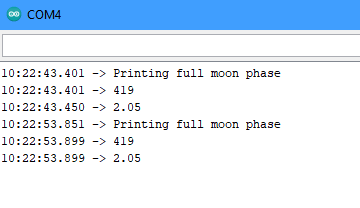 Moon Phases are displaying incorrectly - Programming - Arduino Forum