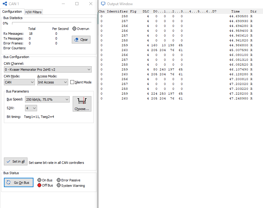 Trying To Receive Data From Arduino To Canbus Networking Protocols And Devices Arduino Forum