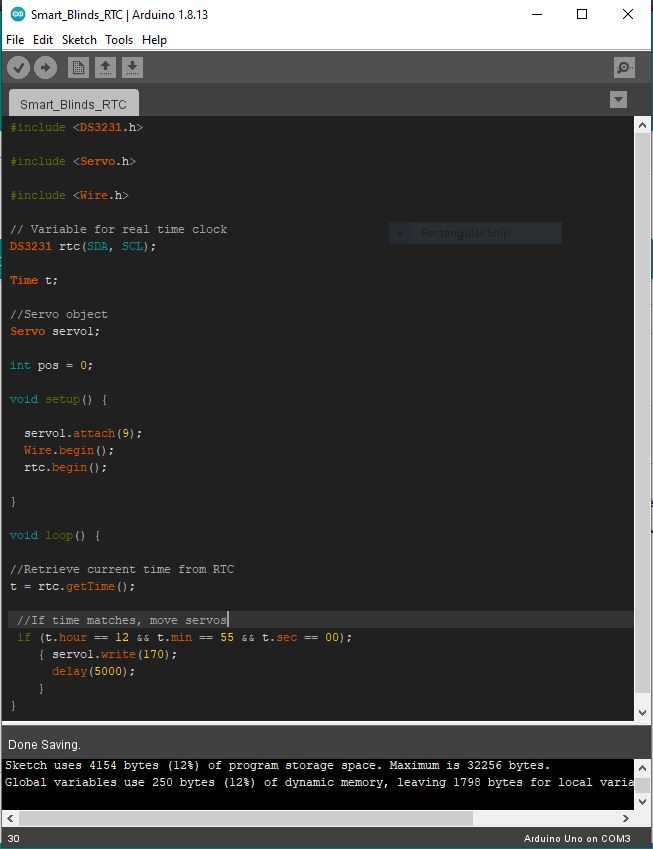 Moving Servos On The Hour W/ DS3231 RTC Module - General Guidance - Arduino Forum