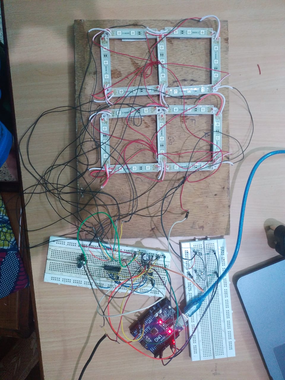 2 Digit 6 Inch 7 Segment Using Mono Red Color Strip Leds And Multiplexing Arduino Forum