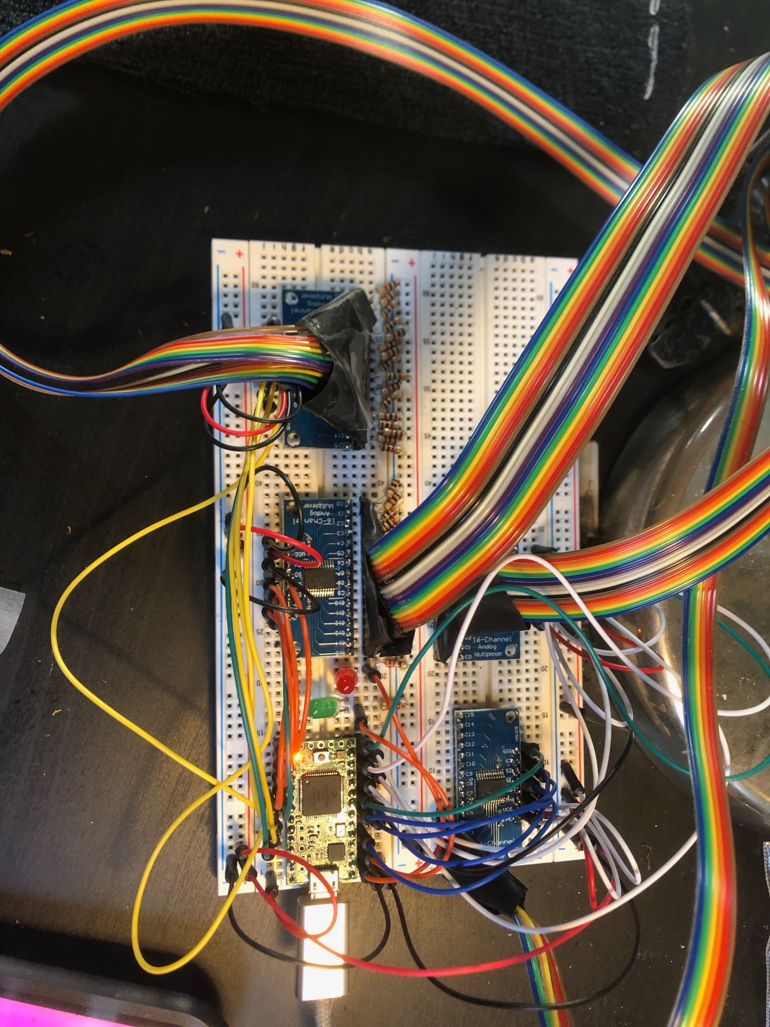 FSR MATRIX 32 x 22 arduino/processing TEENSY 3.2(arduino compatible) - Science and Measurement ...