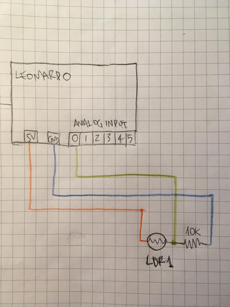 LDR as midi controller Help - one LDR outputs to all CC at once - General Guidance - Arduino Forum