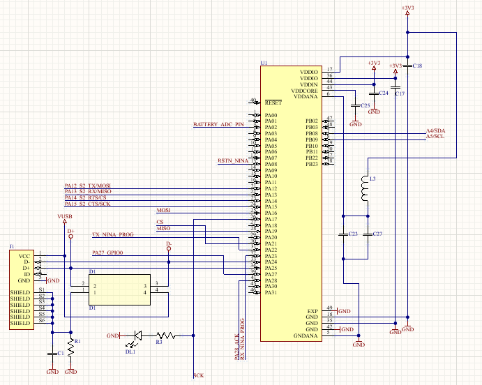 Wifi Problem In Custom Board With Samd21 And Nina W102 Nano 33 Iot Arduino Forum