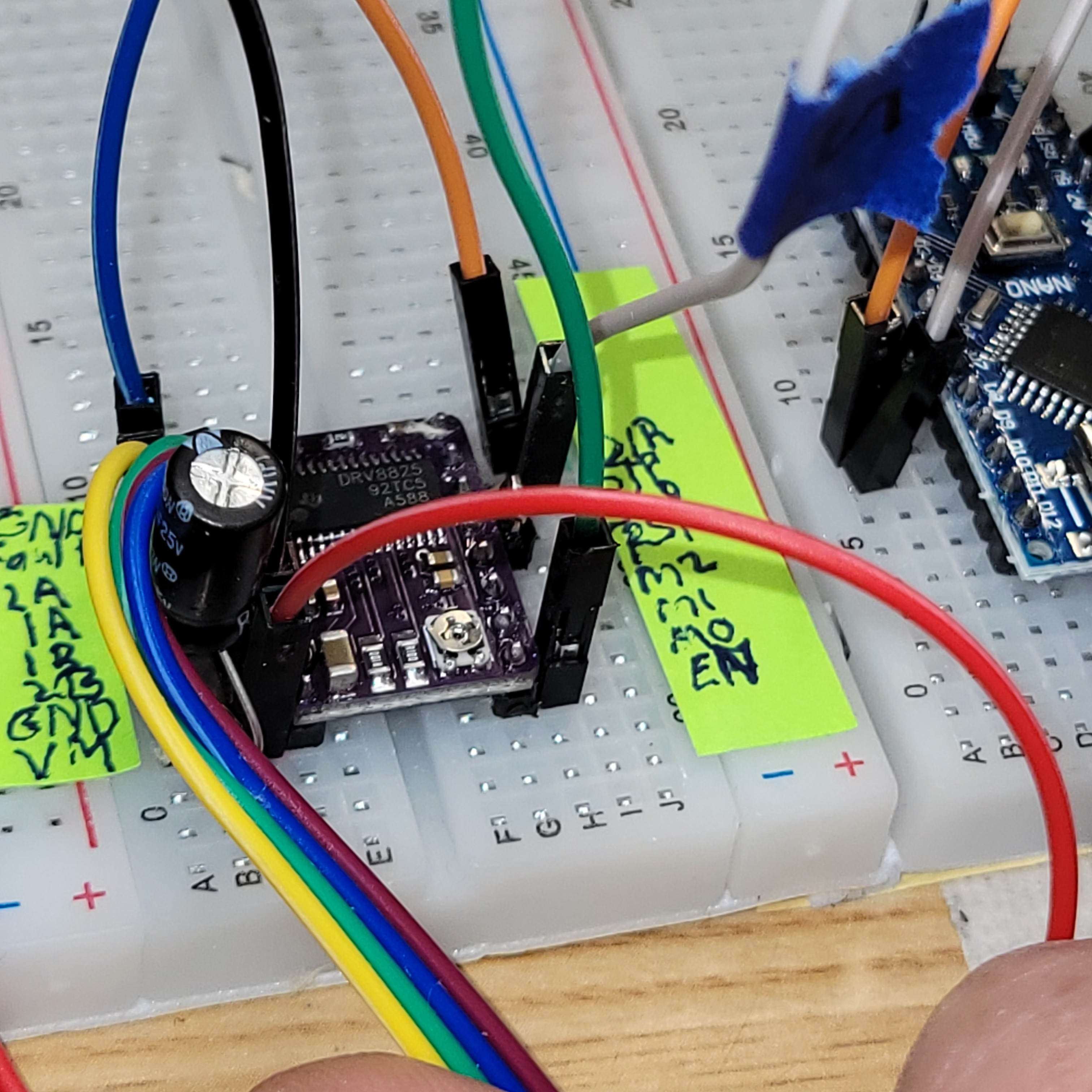 Need stepper mtr. to move according to voltage read - Programming Questions - Arduino Forum