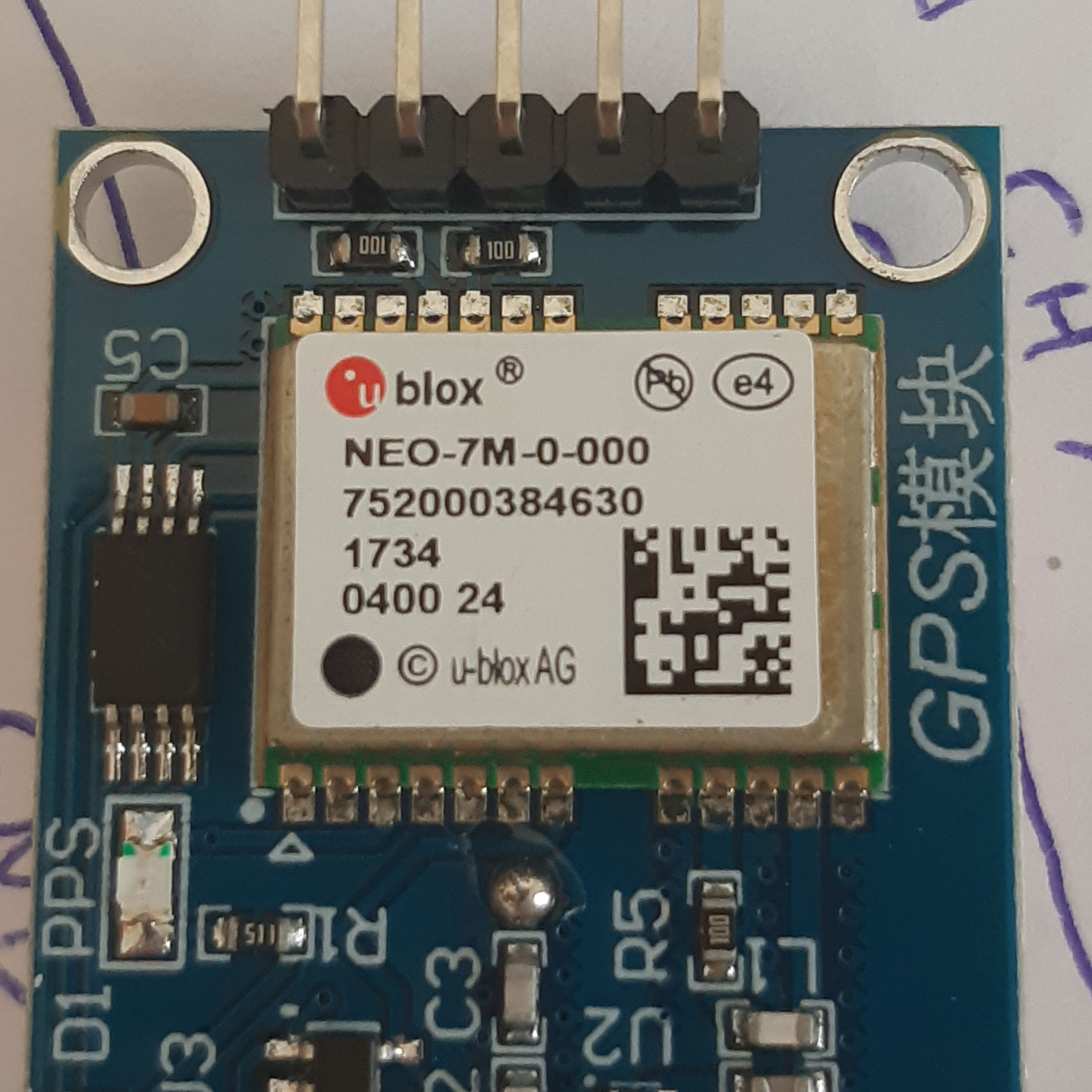 Collegamento NEO-7M GPS - Hardware - Arduino Forum