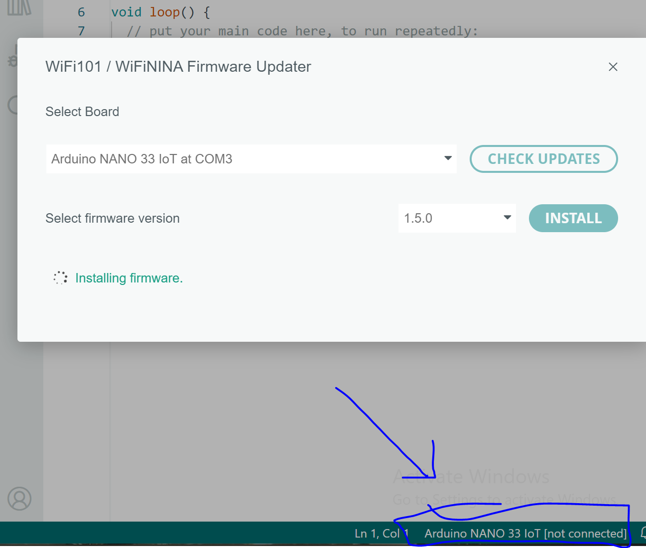 Unable to Update Firmware on Arduino Nano 33 iot - Nano 33 IoT ... Unable to Update Firmware on Arduino Nano 33 iot - Nano 33 IoT ...