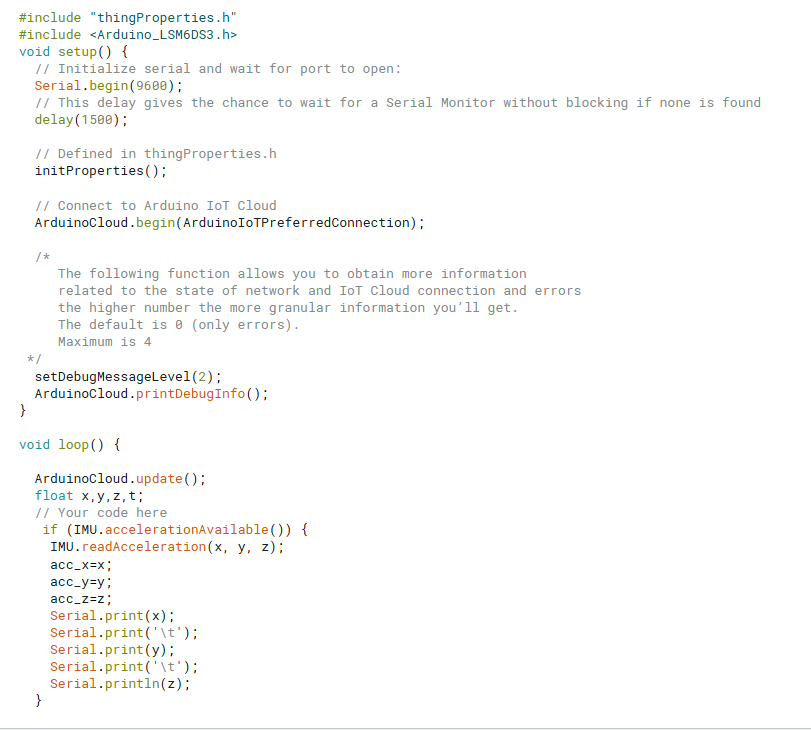 There is no data shown in Arduino cloud (Nano lot 33) - Cloud IoT - Arduino Forum