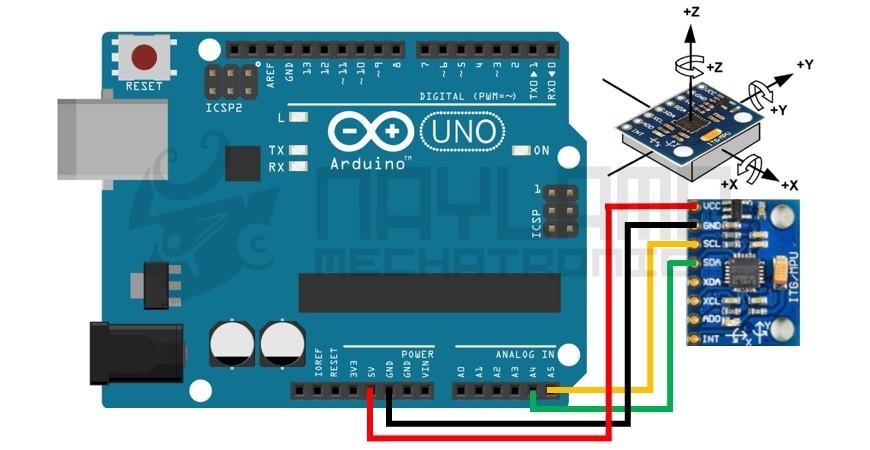 Calculate Pitch Yaw And Roll Using Mpu9250 And Arduino Uno Sensors Arduino Forum