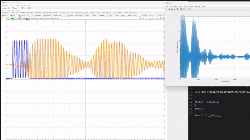 Sine wave burst on Arduino Giga R1 with AdvancedAnalog lib - Programming - Arduino Forum