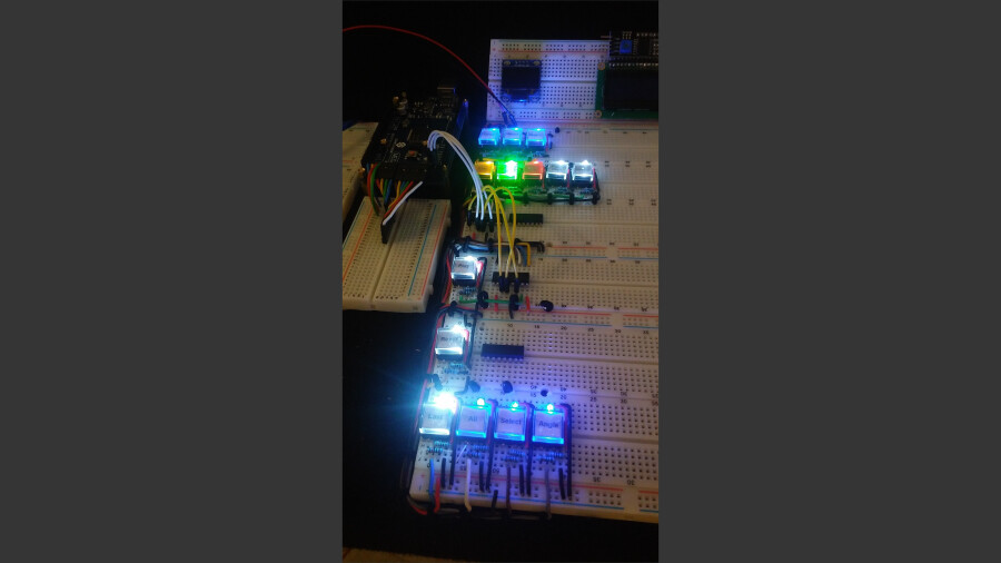 Please help with shift register CD4021BE (Update) - LEDs and Multiplexing - Arduino Forum