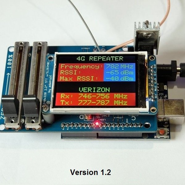 Arduino Cell phone repeater / signal booster - General Guidance - Arduino Forum
