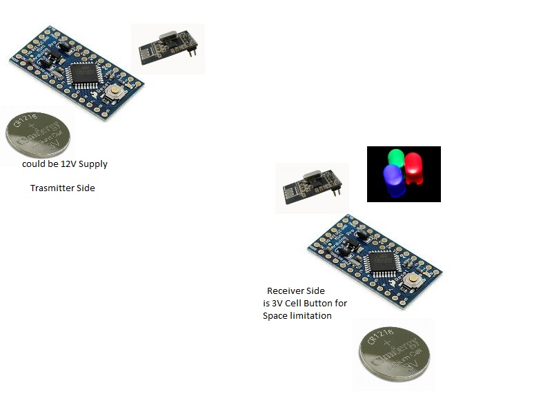 Run 1 Or 2 Led Wirelessly With Arduino Project Guidance Arduino Forum